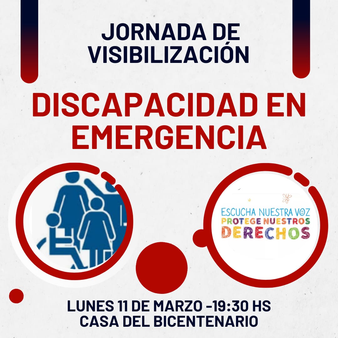 Discapacidad en emergencia! - SIRET